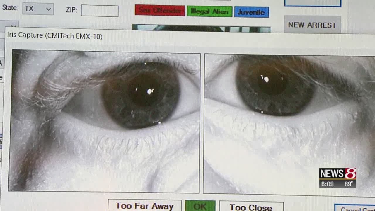 Iris-scanning technology comes to Marion County Jail - YouTube
