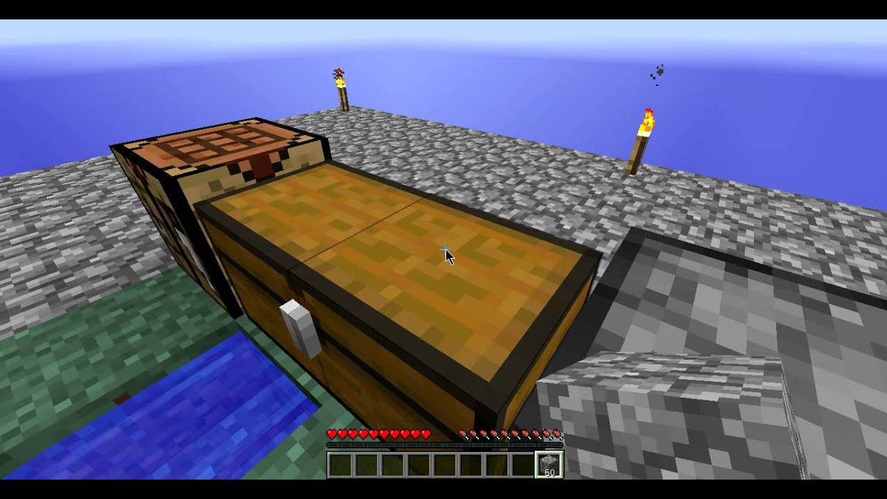 Minecraft Sky Block оцеляване част 3 - YouTube