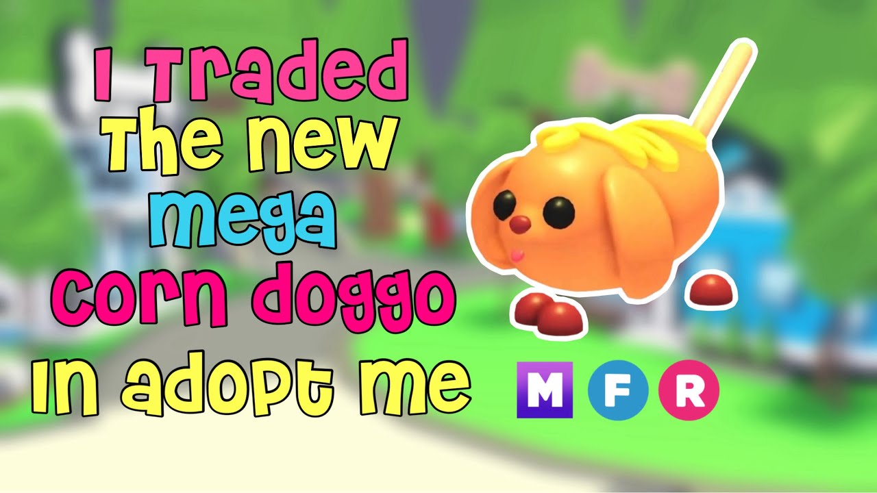 Trading The New Mega Corn Doggo in Adopt Me (Roblox) - YouTube