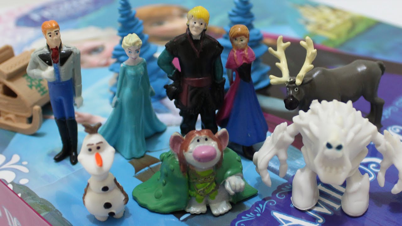 Frozen playbook with Elsa Anna Olaf Sven Hans Kristoff and others - YouTube