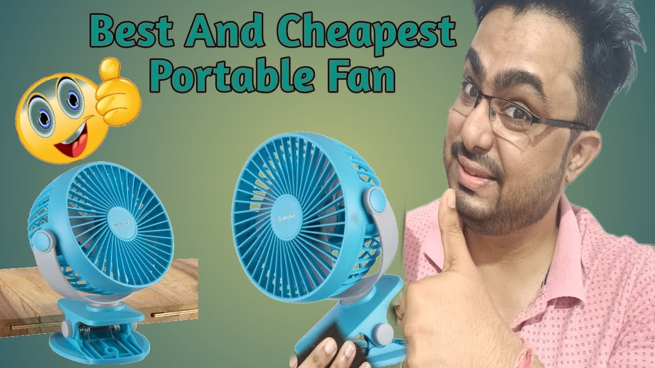 [Hindi] Best And Cheapest Portable Fan Under Rs 1000/- || BAJAJ Pygmy ...