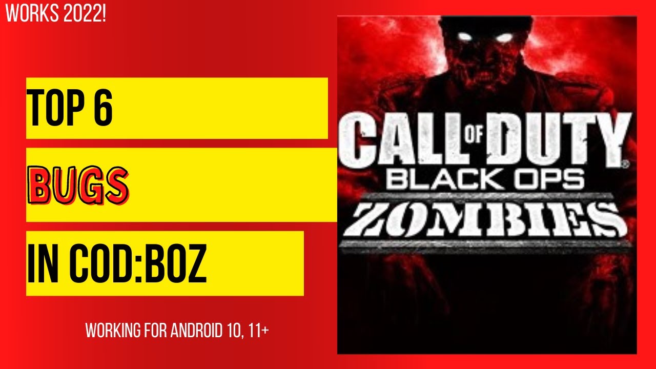Top 6 BUGS in COD:BOZ on Android and iOS! - YouTube