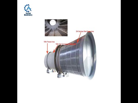 Papermaking drum pulper, let you drill in and see - YouTube