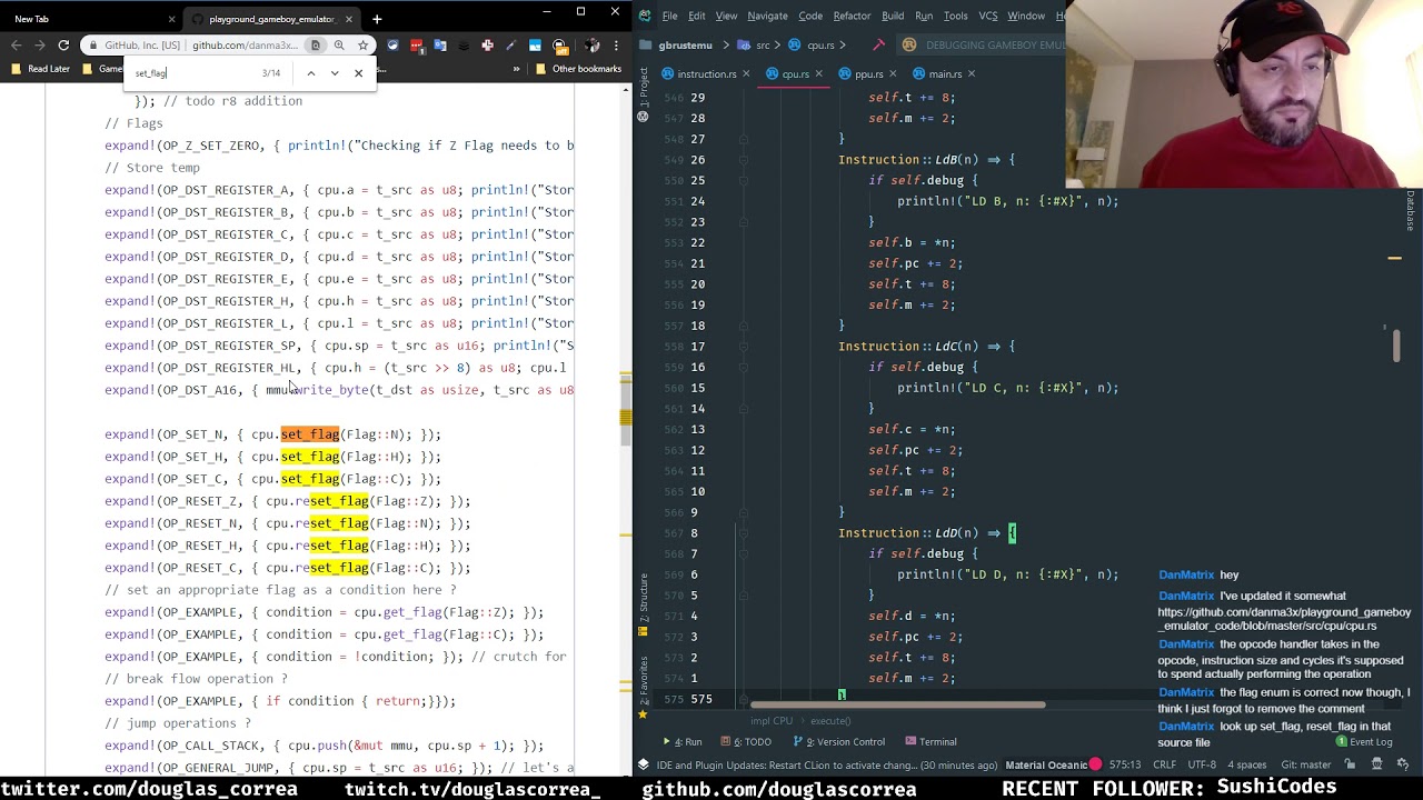 Ep 22 Building A Gb Emulator With Rust Programming Lets Do Some Refactoring Before 9613