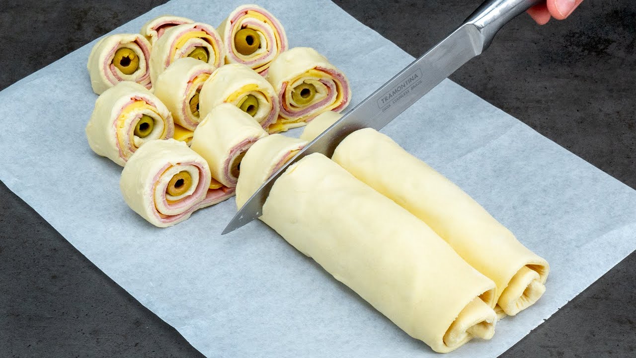 This one is perfect! Puff pastry appetizer, ready in 20 min - YouTube