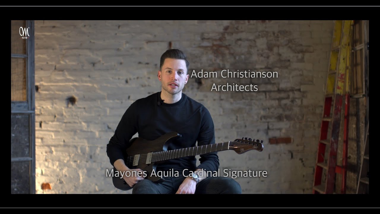 Mayones Aquila Cardinal Adam Christianson Signature Guitar – Architects ...
