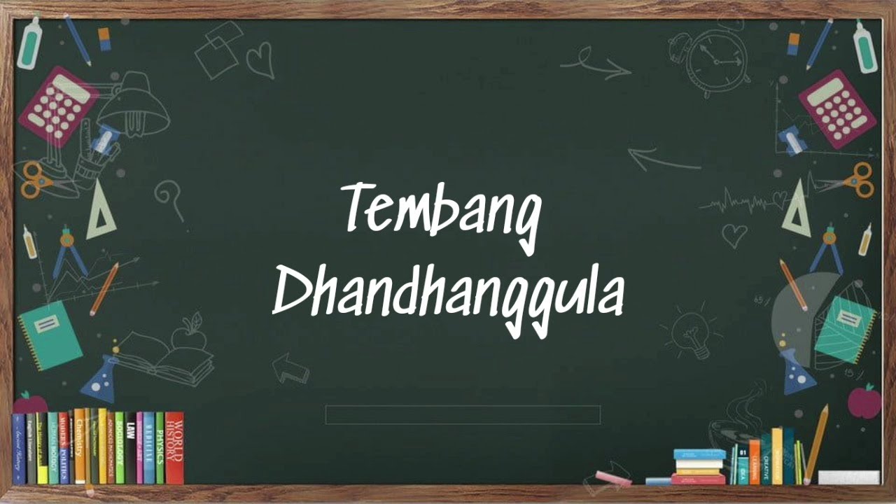 Tembang Dhandhanggula | Kelas 8 - YouTube