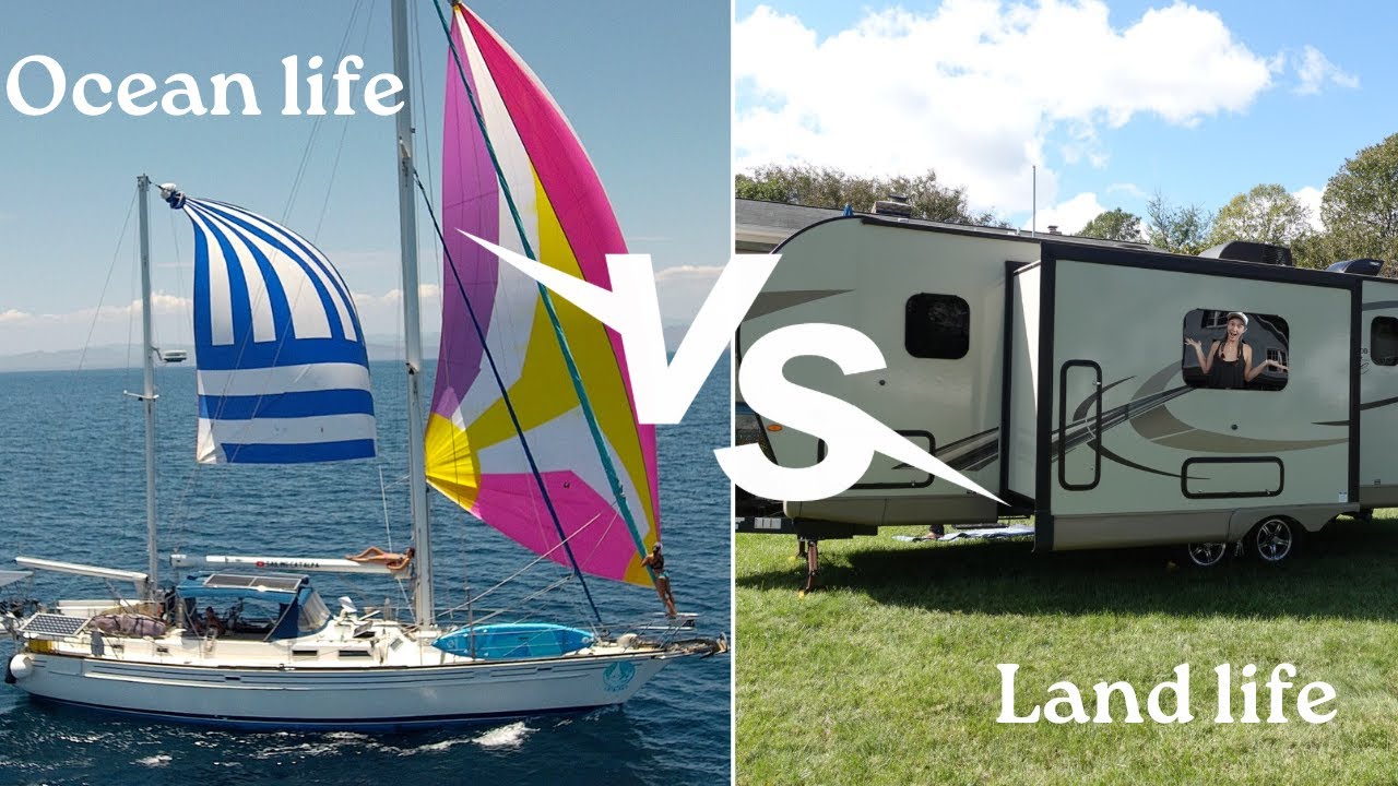 Moving into a RV after 9 years living on a boat…what's better?? - YouTube