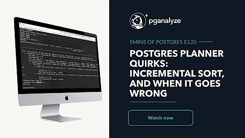 5mins of Postgres - YouTube