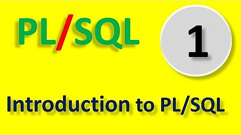PL/SQL tutorial for beginners in hindi By Tech Talk Tricks - YouTube