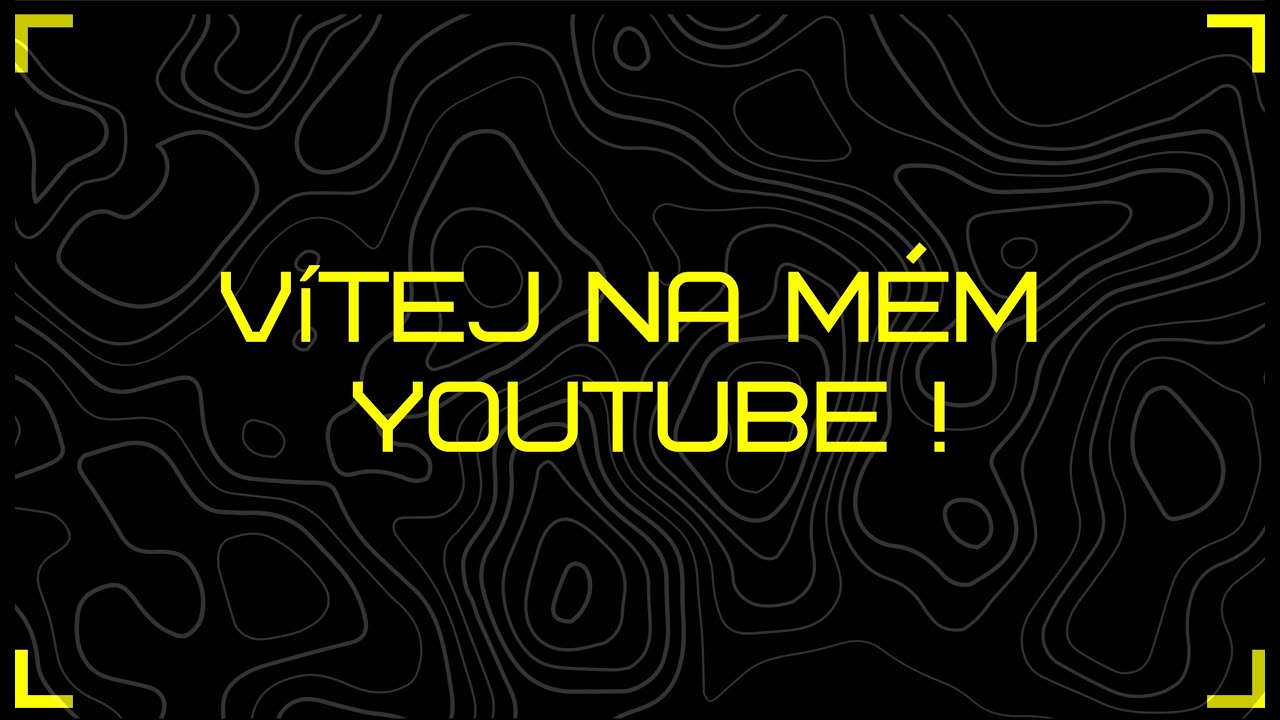 Vítej na mém YouTube | Admen AV - YouTube