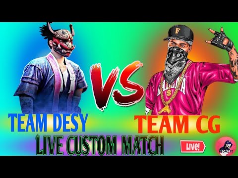 Custom Match for TEAM DESY VS TEAM CG - YouTube