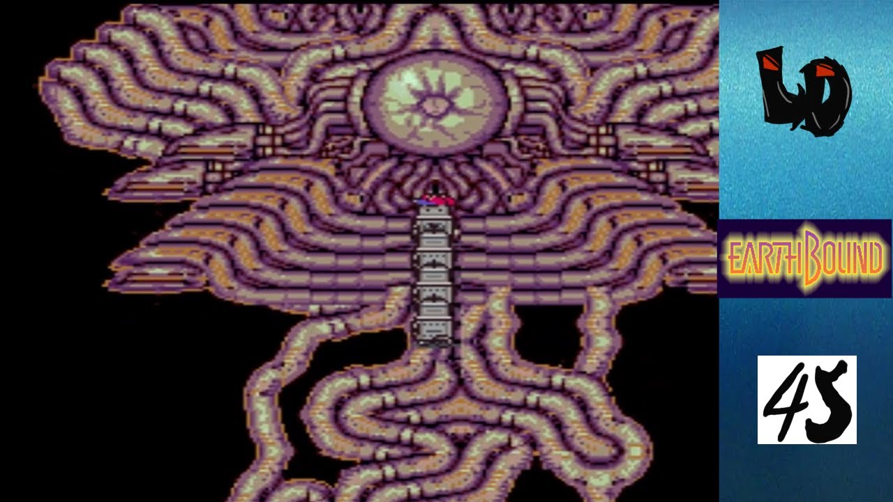 Earthbound Blind Walkthrough part 45 End of the Cave of the past - YouTube
