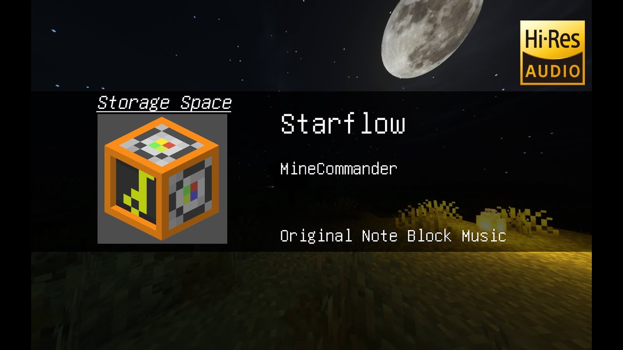 Starflow [Original Minecraft Note Block Music] (Storage Space) - YouTube