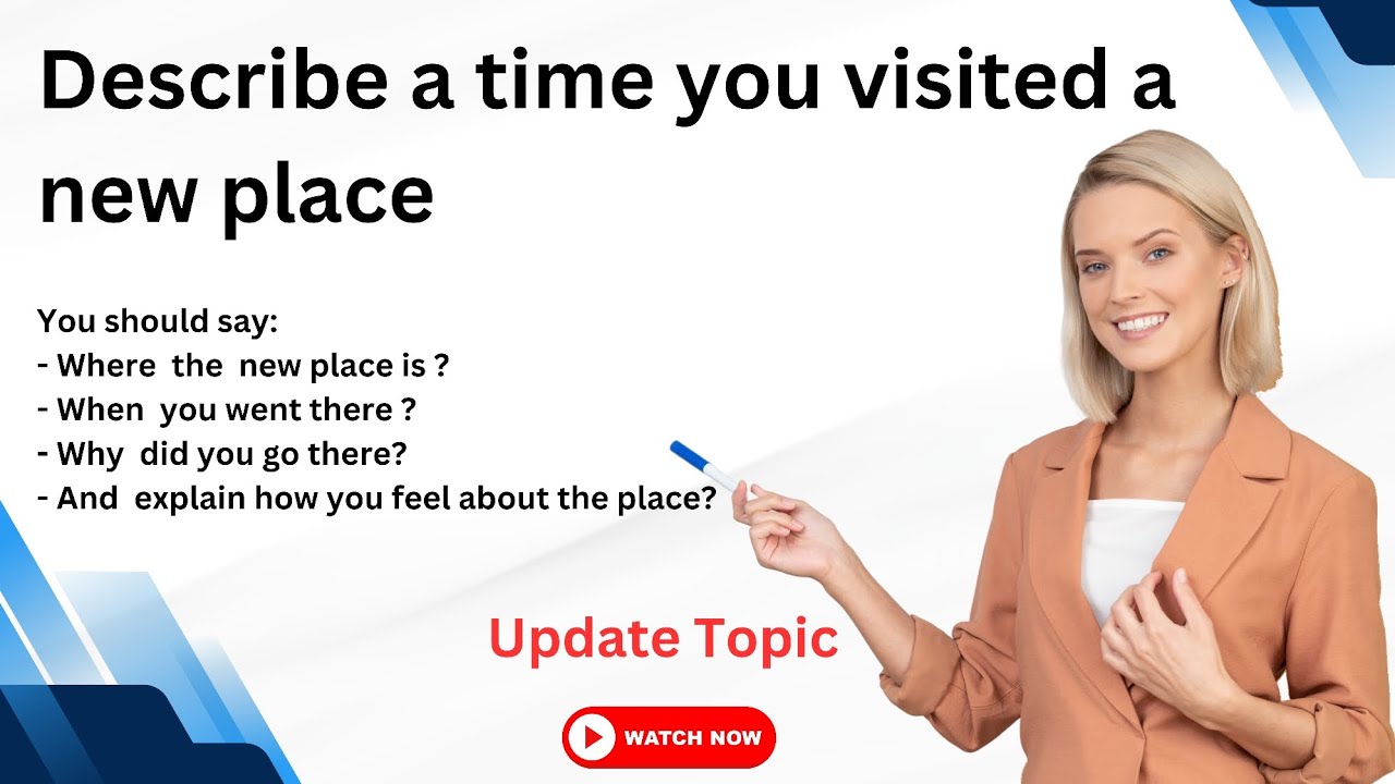 Describe a time you visited a new place | IELTS Speaking - YouTube