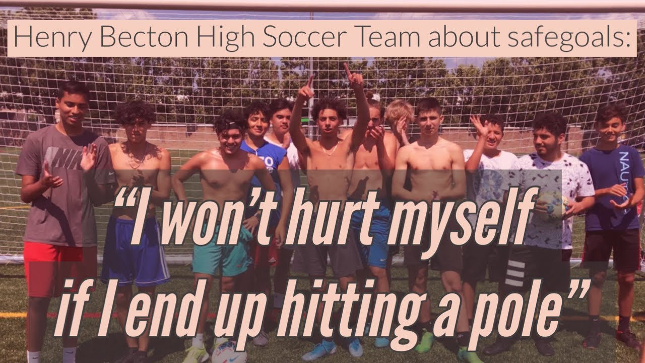 Henry Becton HS soccer team goalkeeper talks about safegoals ...