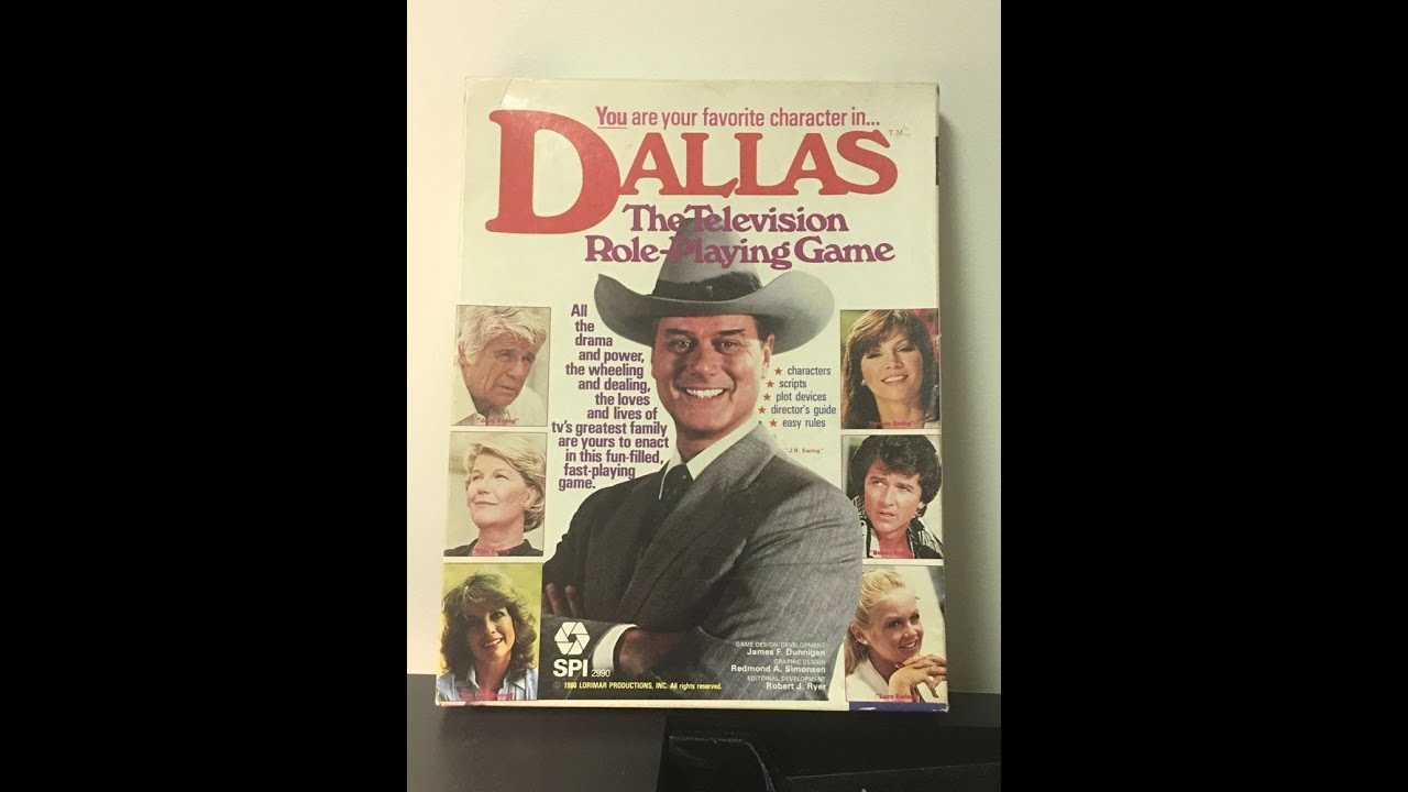 Dallas (role-playing game) exists! - YouTube