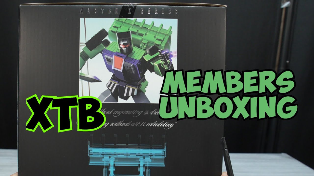 Members Unboxing of X-Transbots Ground Bite - YouTube