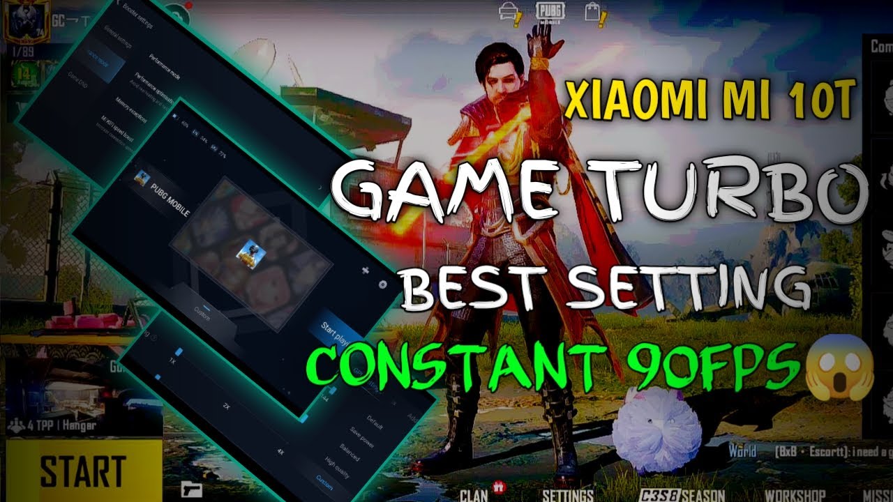 GAME TURBO BEST SETTINGS // CONSTANT 90 FPS // MI 10T GAME TURBO BEST ...