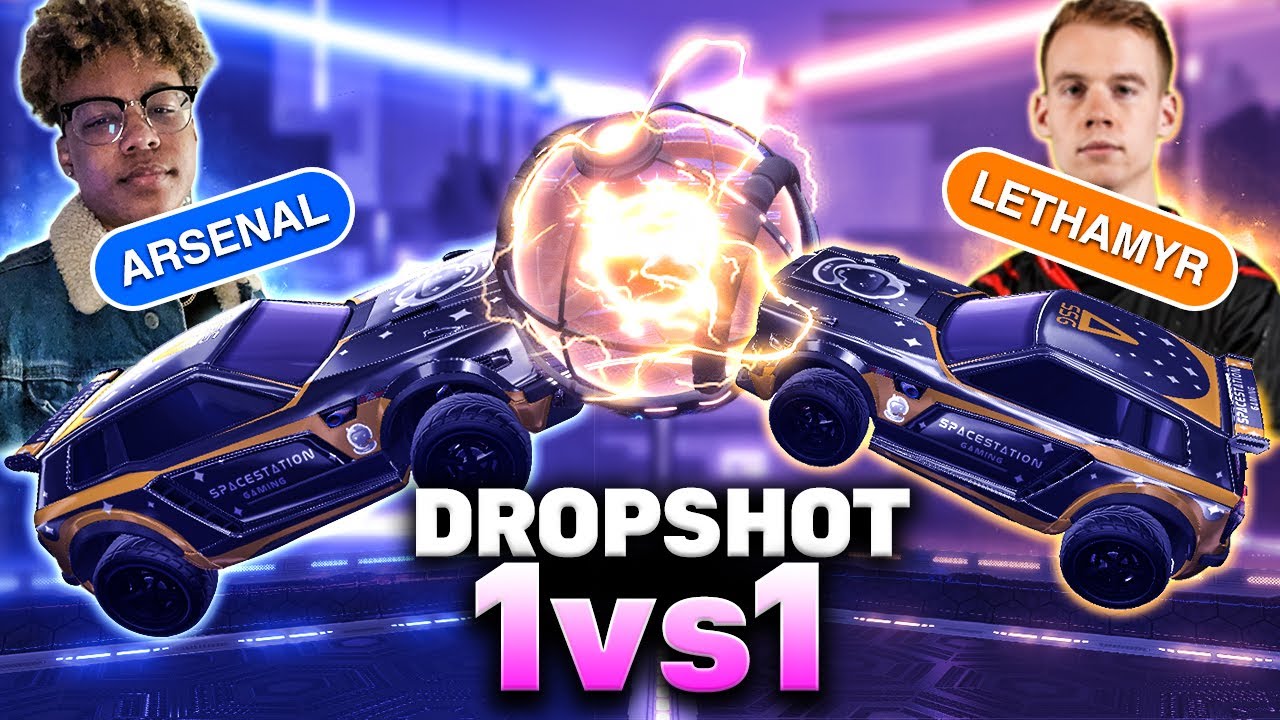 I CHALLENGED LETHAMYR TO SEE WHO'S BETTER AT DROPSHOT - YouTube