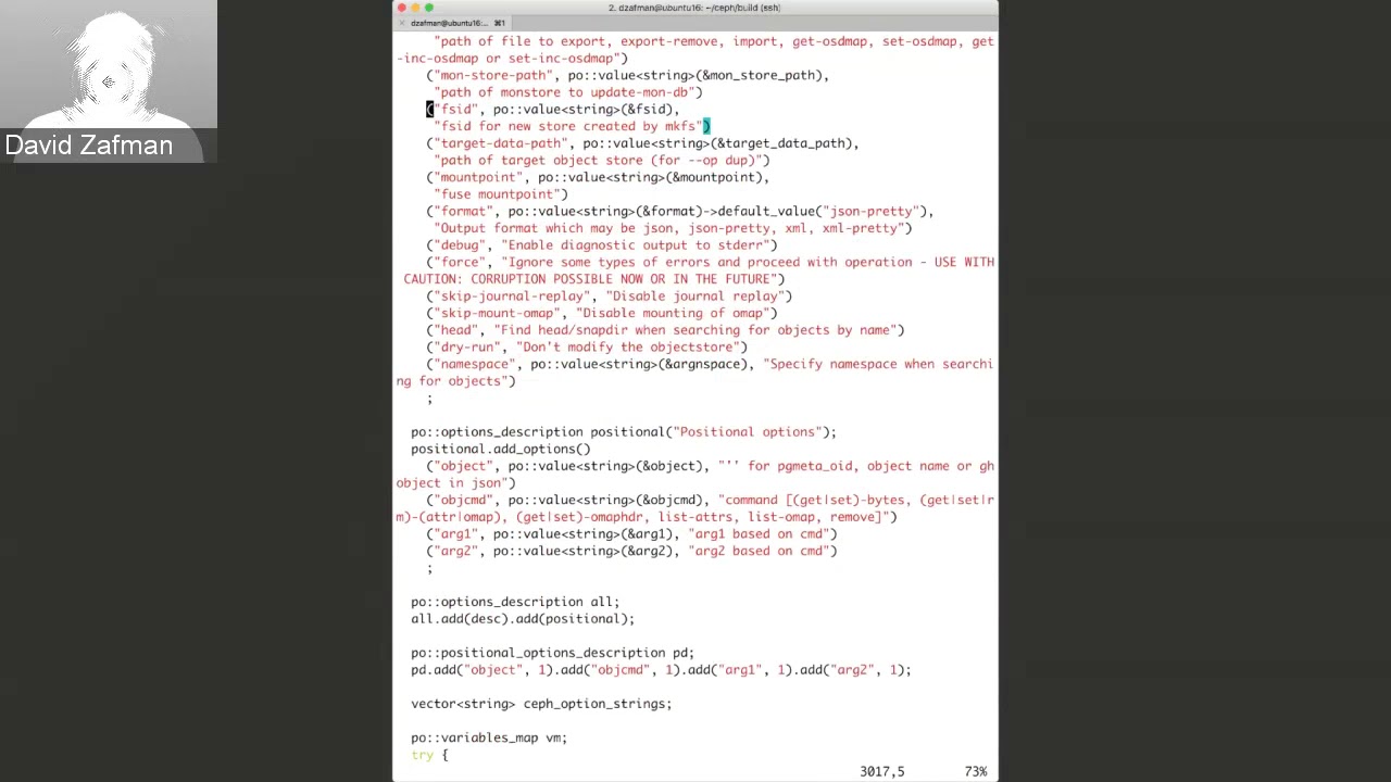 2018-09-25 :: Ceph code walk-through :: ceph-objectstore-tool - YouTube