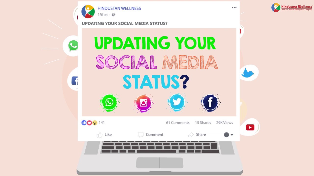 Updating your SOCIAL MEDIA status? Why don't you update your HEALTH ...