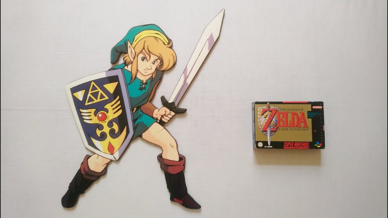 Retro Video Game Promo Collection (PART 243) - The Legend of Zelda Link ...