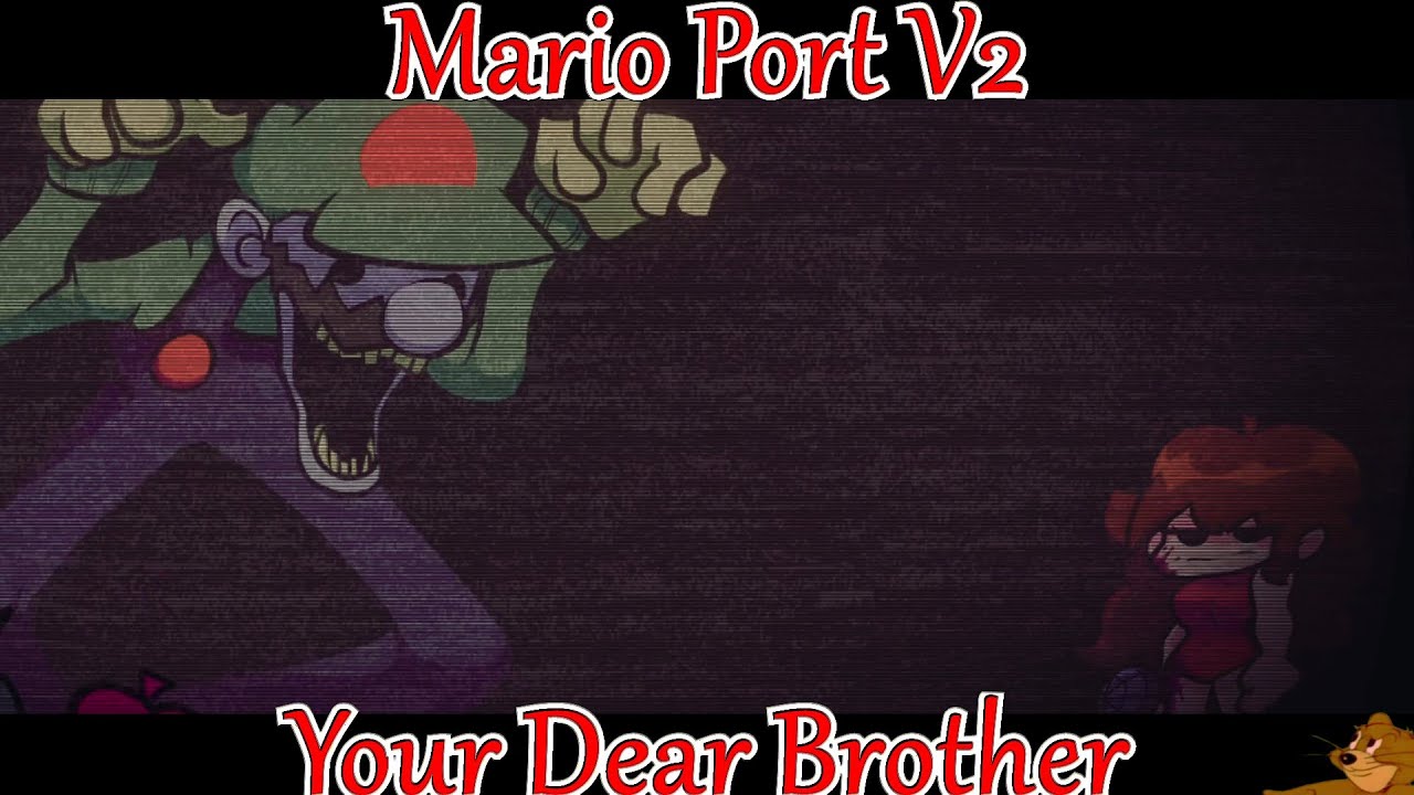 FNF MOD: [Mario 85] Friday Night Funkin MARIO FNF PORT V2 - Luigi.EXE ...