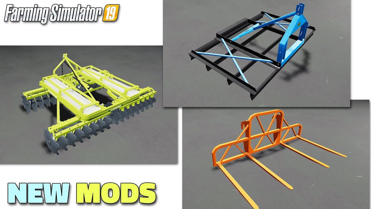 FS19 | New Mods (2020-01-30/1) - review - YouTube