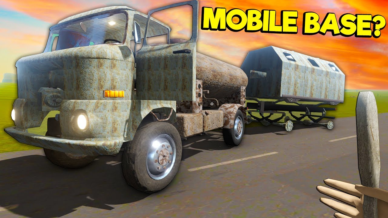 I Found a Mobile Base Truck Trailer in the NEW Long Drive Update ...