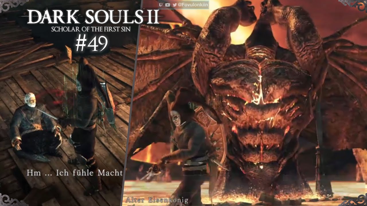 DS2#49 | Abstecher zu Carhillion & Der Alte Eisenkönig | Dark Souls 2 ...