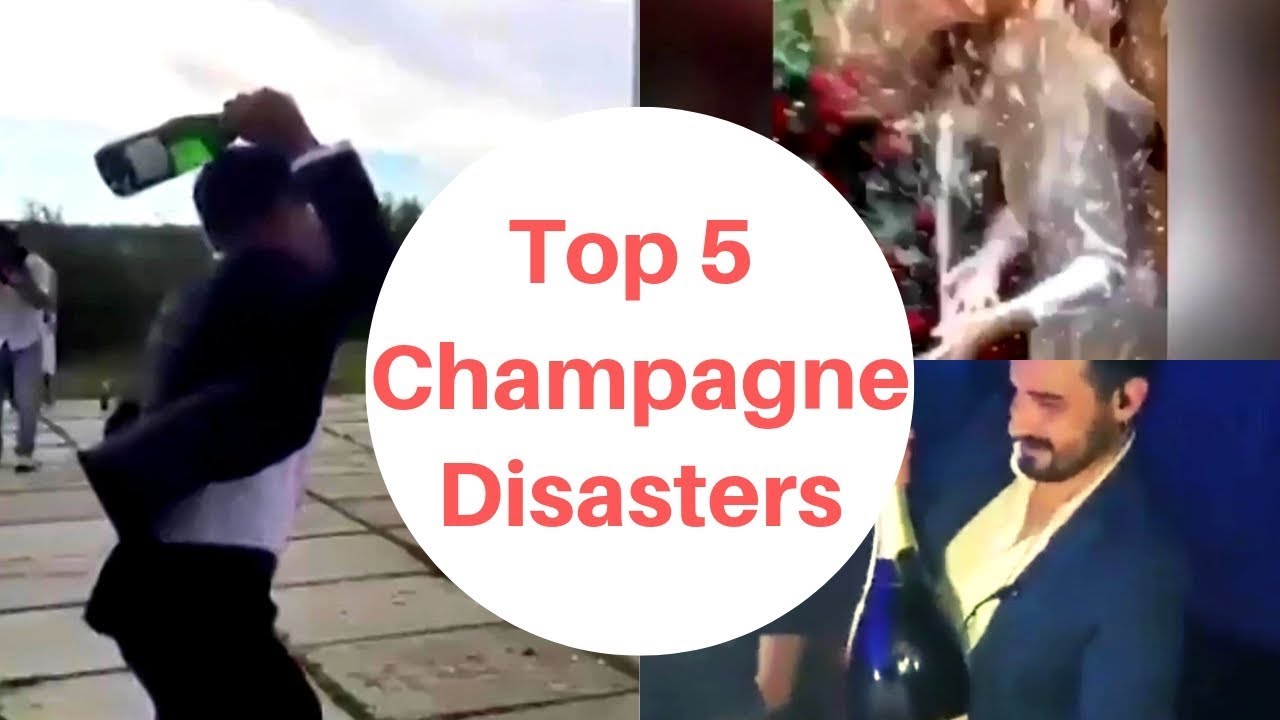CRAZY Champagne Explosions🍾💥 FUNNY Fails & Saber DISASTERS - YouTube