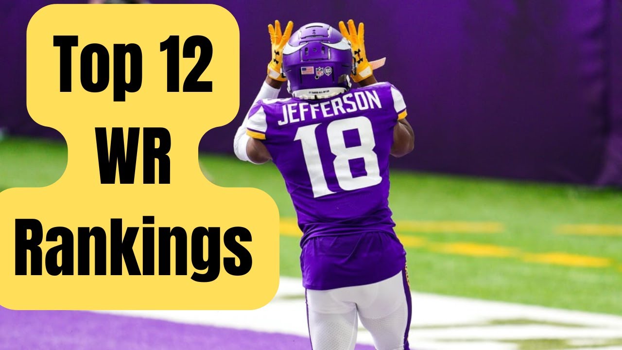 Fantasy Football Top 12 WR Rankings 2025 - YouTube