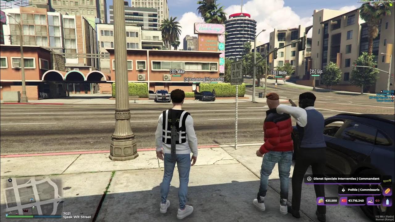 fivem starts roleplay DSI en staff dienst - YouTube