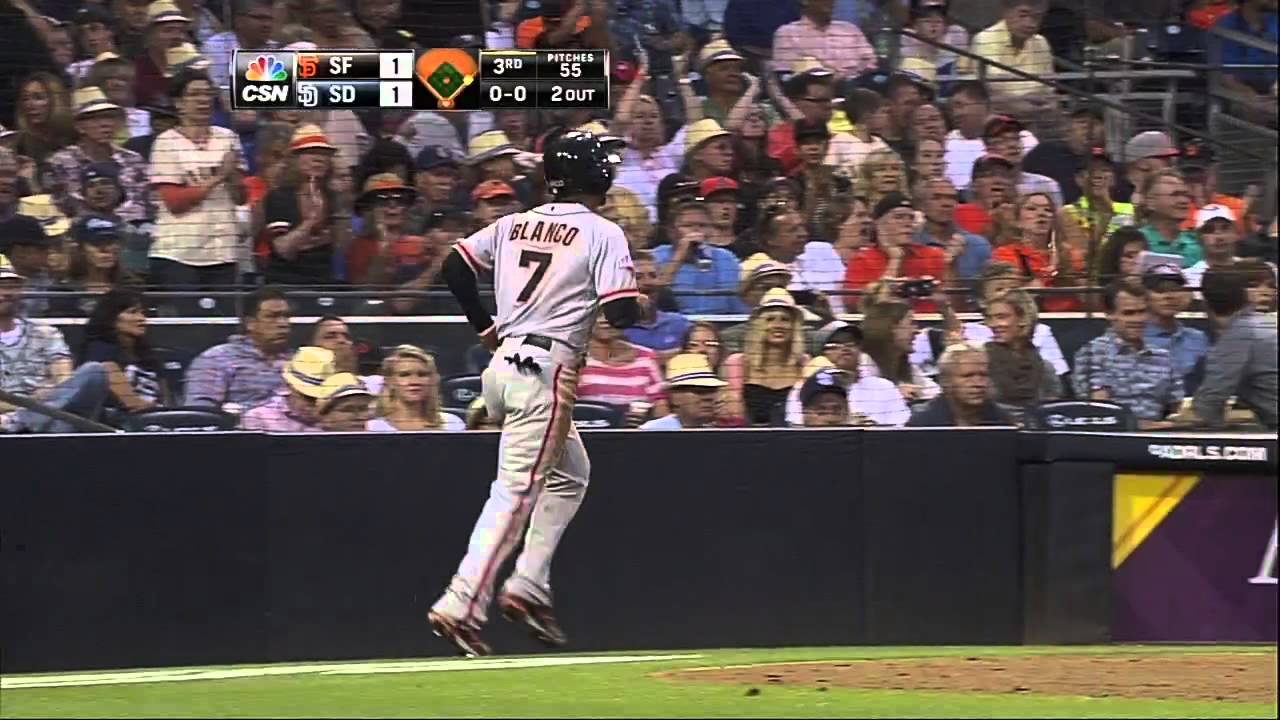 2013/07/13 Posey's sacrifice fly - YouTube
