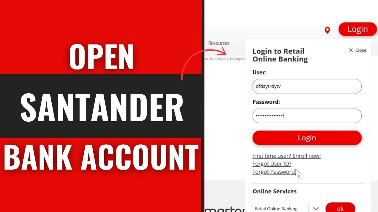 How to Open Santander Bank Account Online 2025 - YouTube