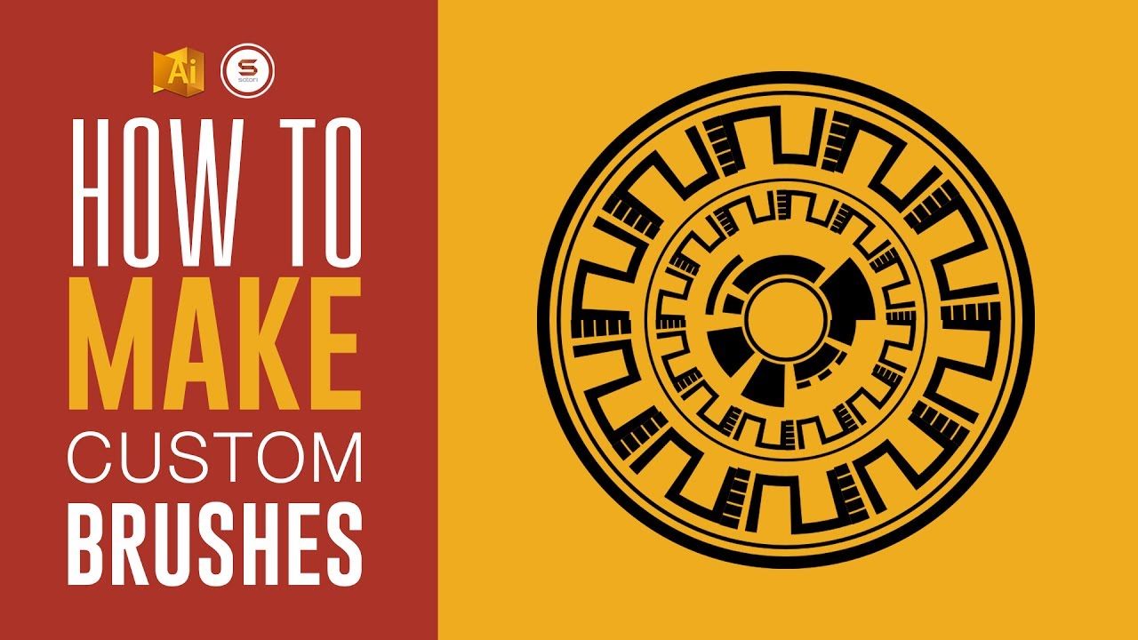 USING CUSTOM ILLUSTRATOR BRUSHES TO MAKE COOL VECTOR ART - Satori ...