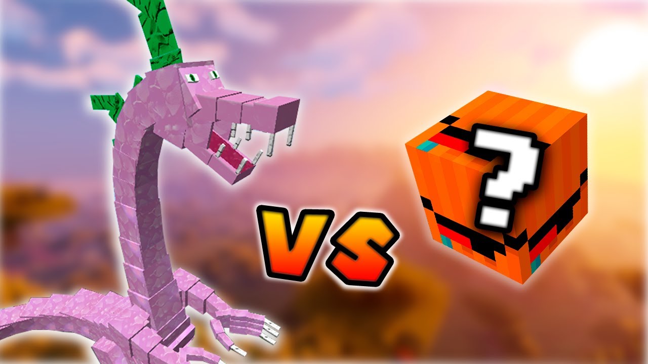 SPIKEZILLA VS LUCKY BLOCK ABROBA (MINECRAFT LUCKY BLOCK CHALLENGE ...