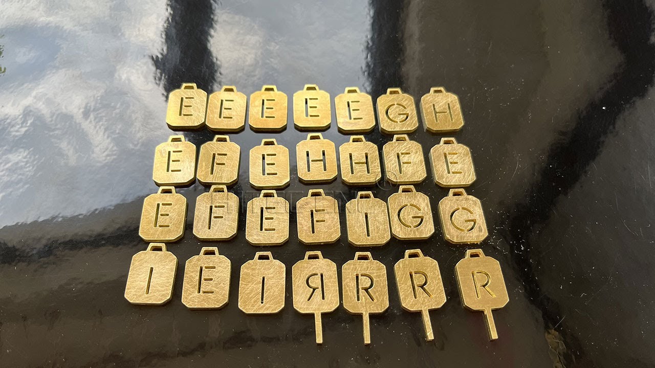 Mass production brass gold jewelry cutting fiber laser cutter price ...