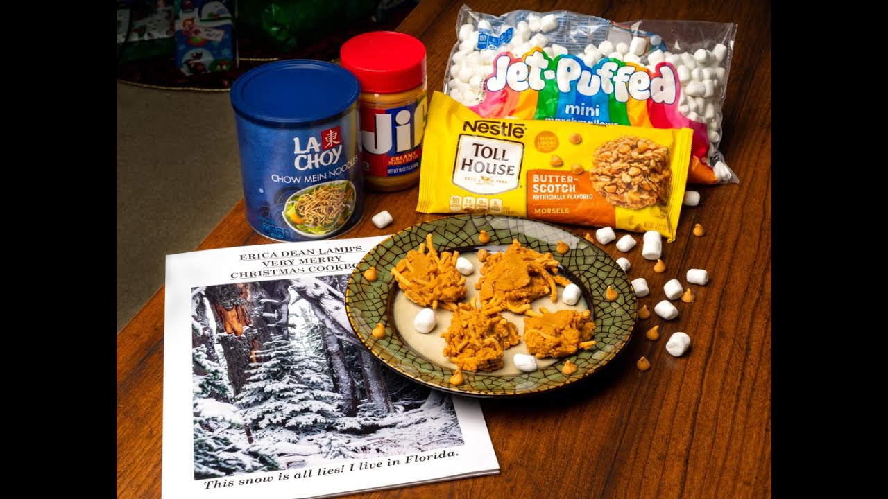 How to Make Chinese Noodle Cookies aka Haystacks - YouTube