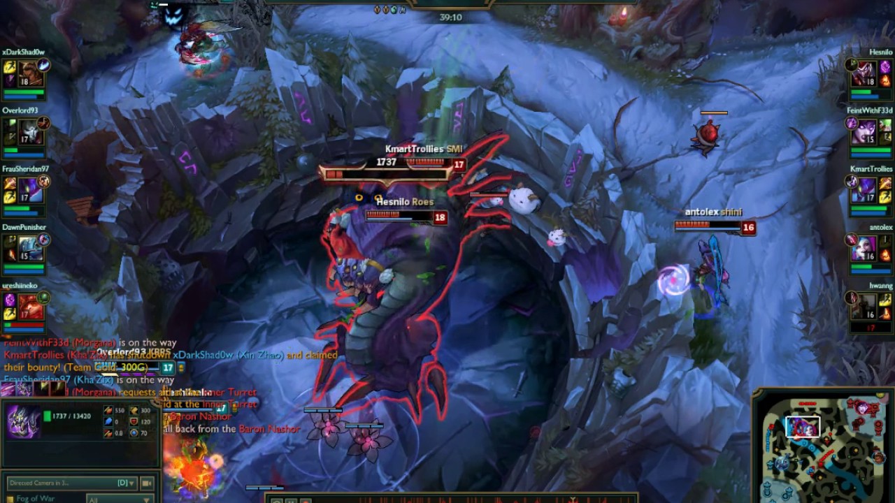 HOW TO STEAL THE BARON in LEAGUE OF LEGENDS LoL Gameplay - YouTube