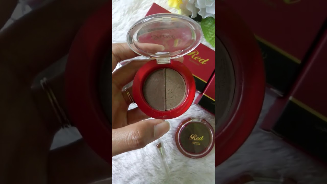 RED BLUSH ON - RED COMPACT POWDERT - YouTube