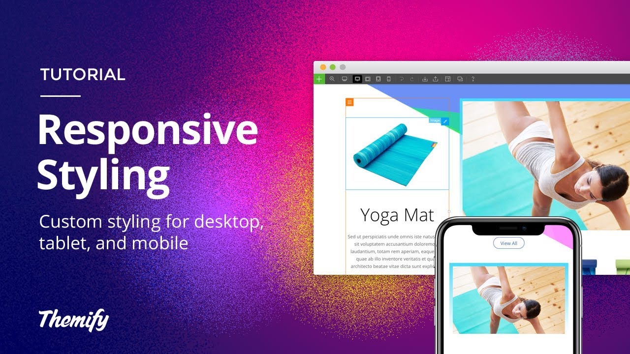 Responsive Styling - YouTube