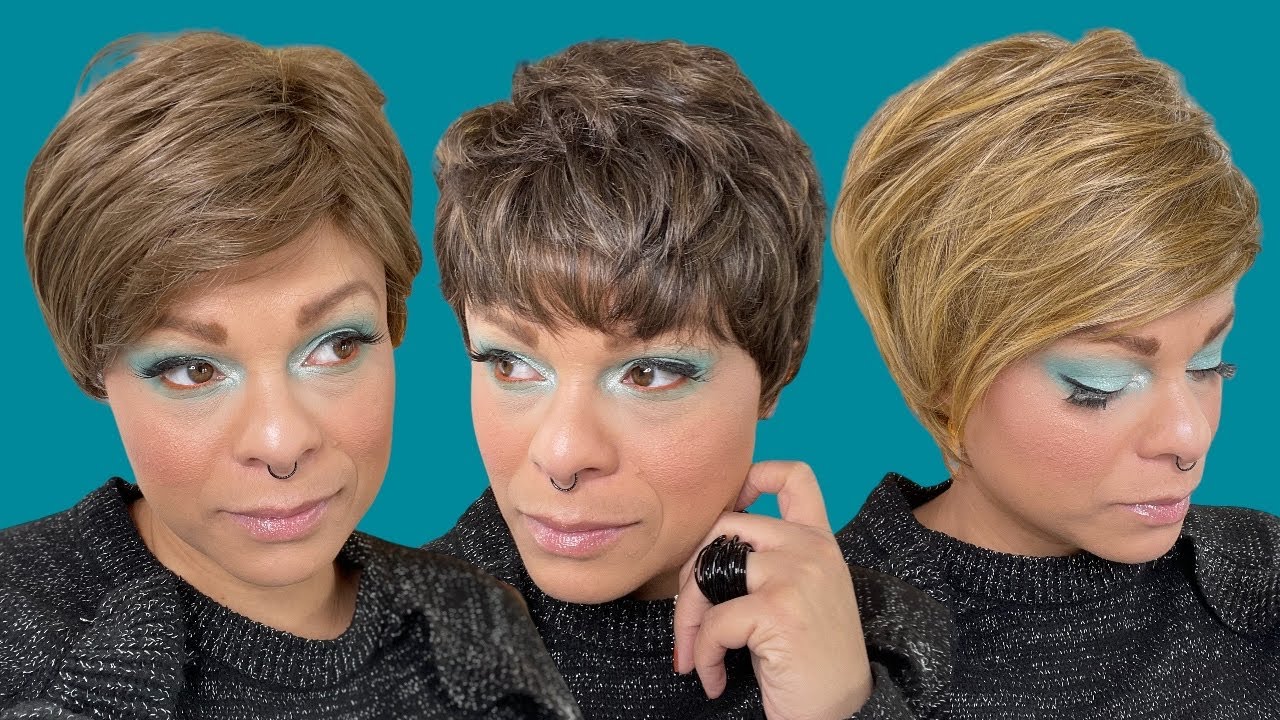 THREE PIXIES!! Let's Look at 3 Pixie Styles from Tressallure! - YouTube
