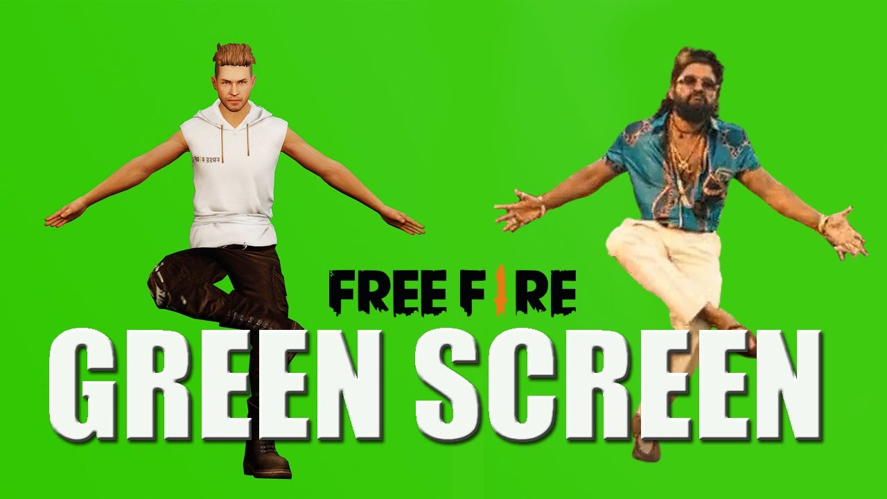 Pushpa Raj Dance Green Screen | Free Fire Dance Compilation - YouTube