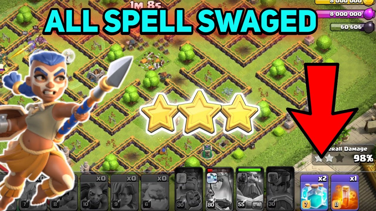 All Spell Swag Epic Jungle Challenge | 3 Spell Swag Epic Jungle ...