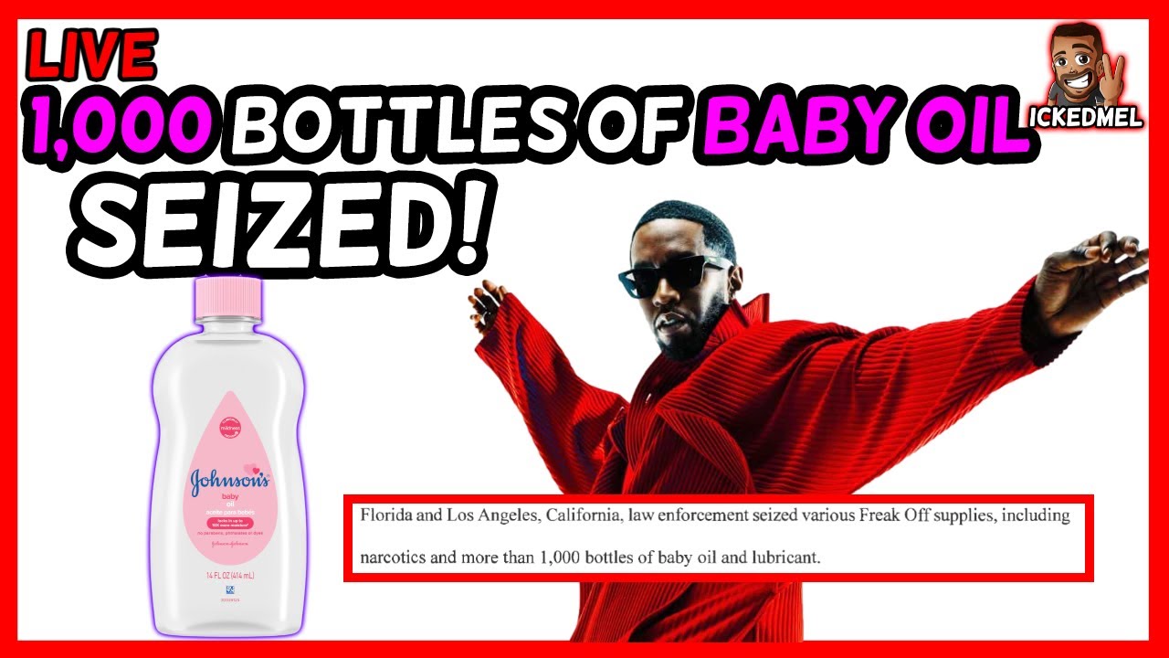 Diddy Indictment 14 Pages. 1,000 Bottles of Baby Oil Seized | Sean ...