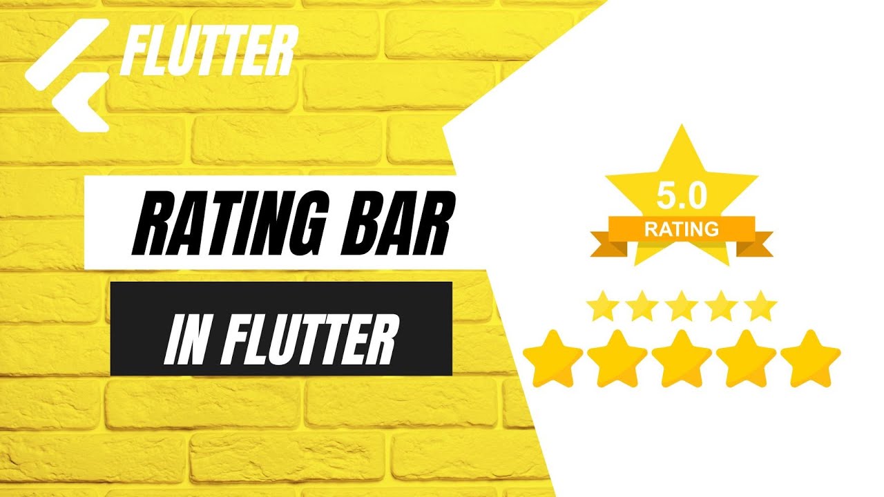 Flutter Tutorial Creating A Custom Rating Bar Build Interactive 6922