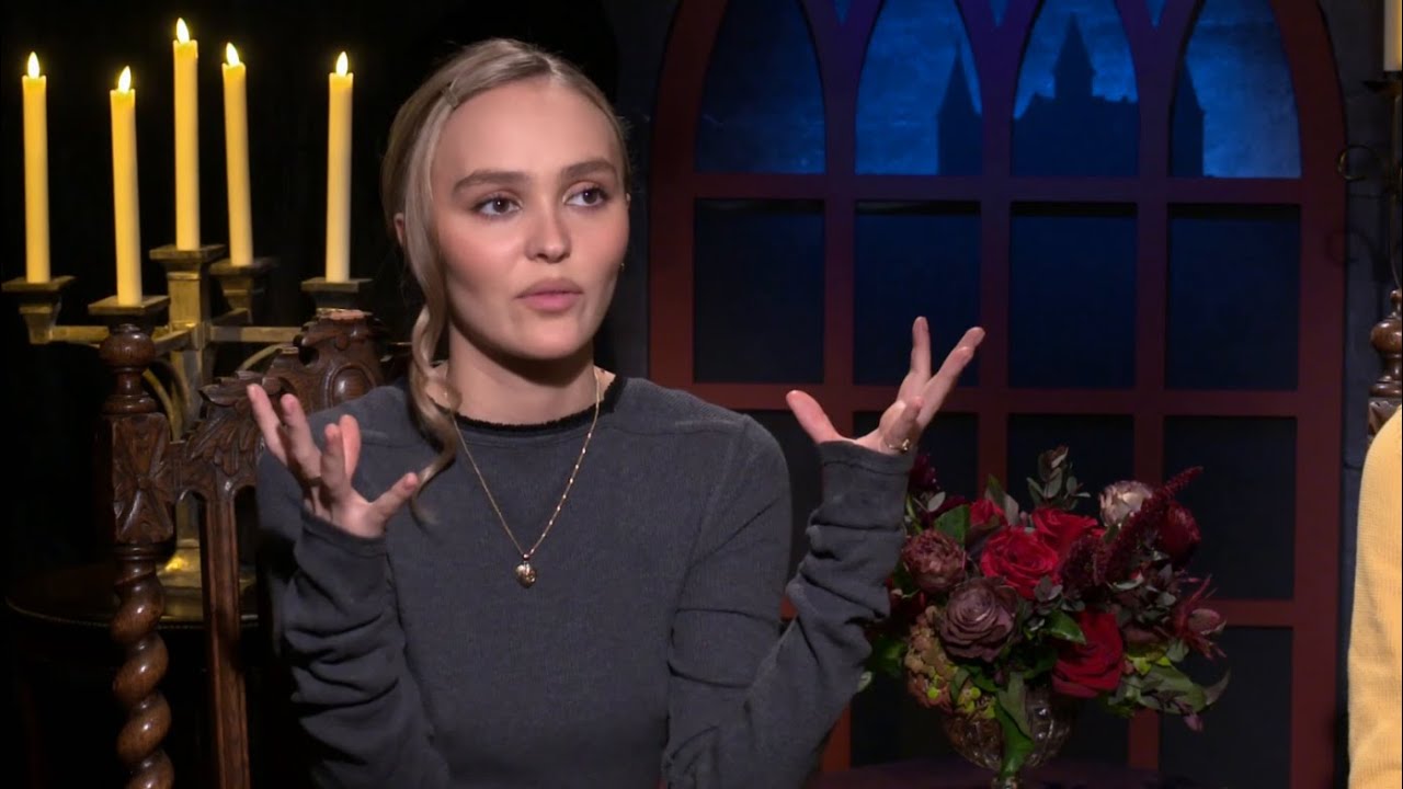 Lily-Rose Depp, Emma Corrin, Willem Dafoe, Robert Eggers, and Nicholas Hoult on Nosferatu ...
