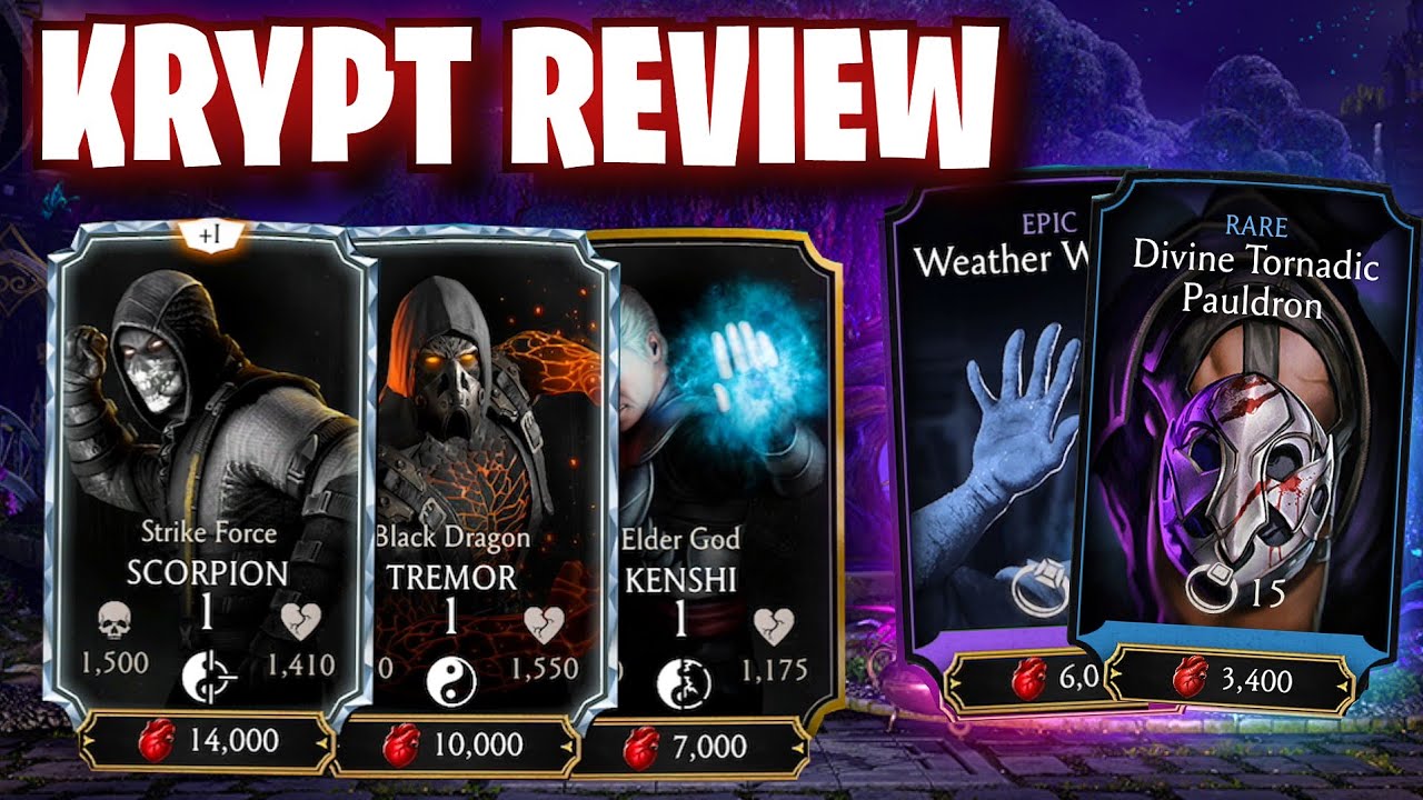 MK Mobile KRYPT REVIEW: The KOLD Season is Here! #11 - YouTube
